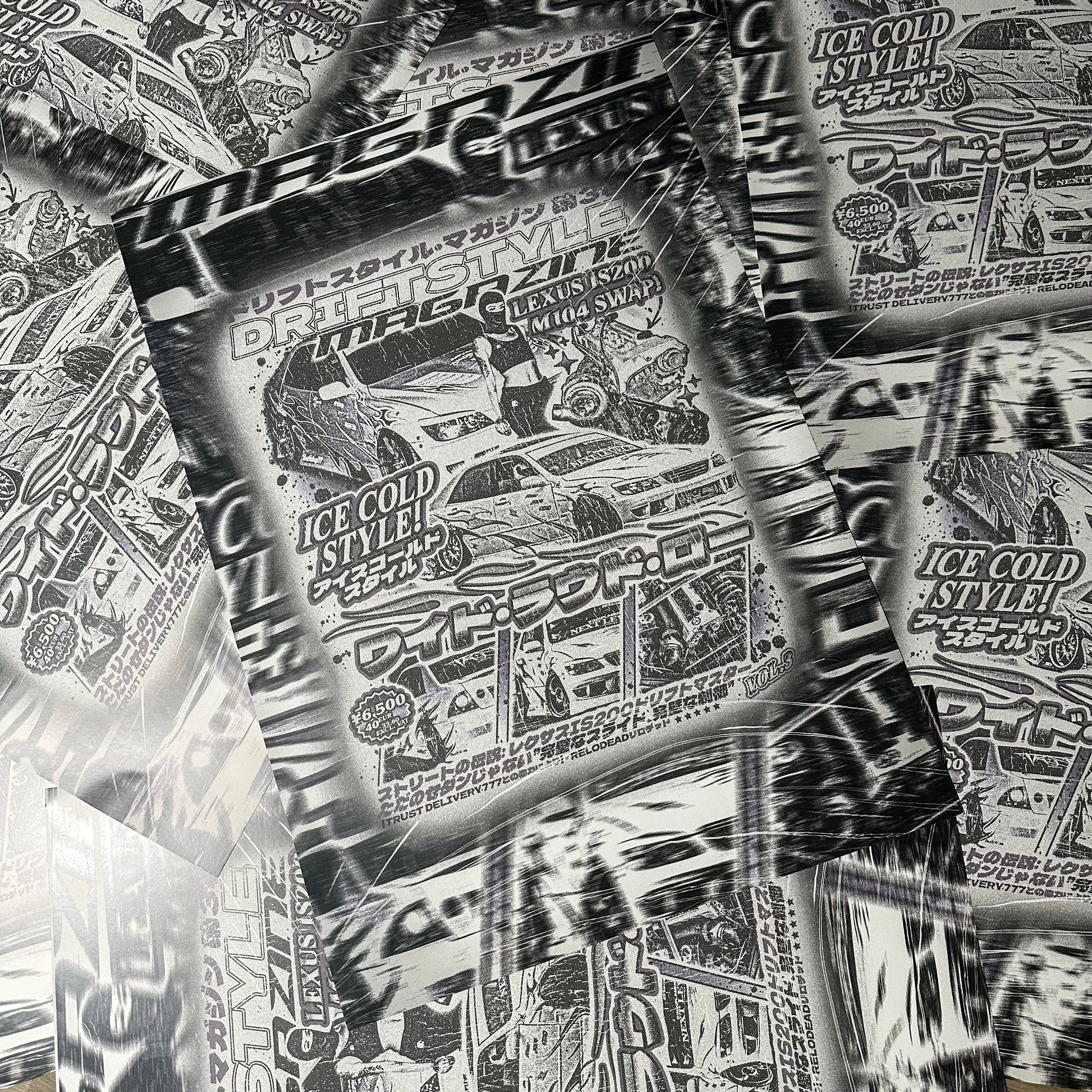 "DRIFTSTYLE MAGAZINE VOL.3" POSTER (A2) – relodead